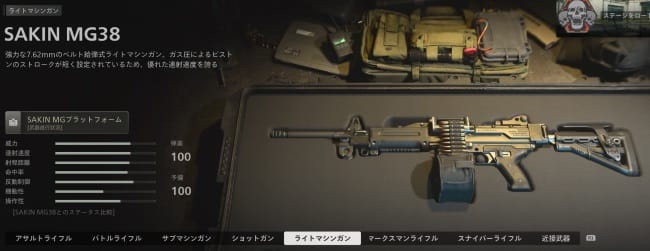 COD MW2のSAKIN MG38の性能とカスタムを究める。