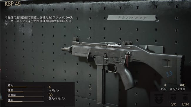 COD BOCWのKSP45の性能とアタッチメントを究める。