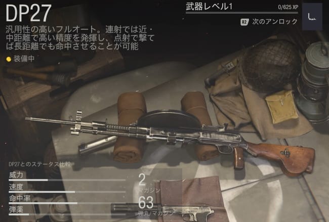 COD VのDP27の性能とカスタムを究める。